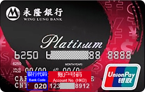 Bank code and bank account samples-FUTU Help Center